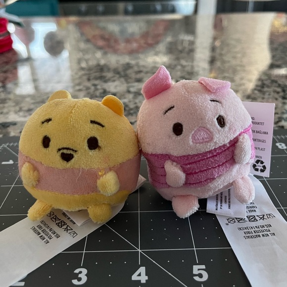 Disney | Toys | Ufufy Winnie The Pooh And Piglet Stuffed Animals From The Disney Store | Poshmark